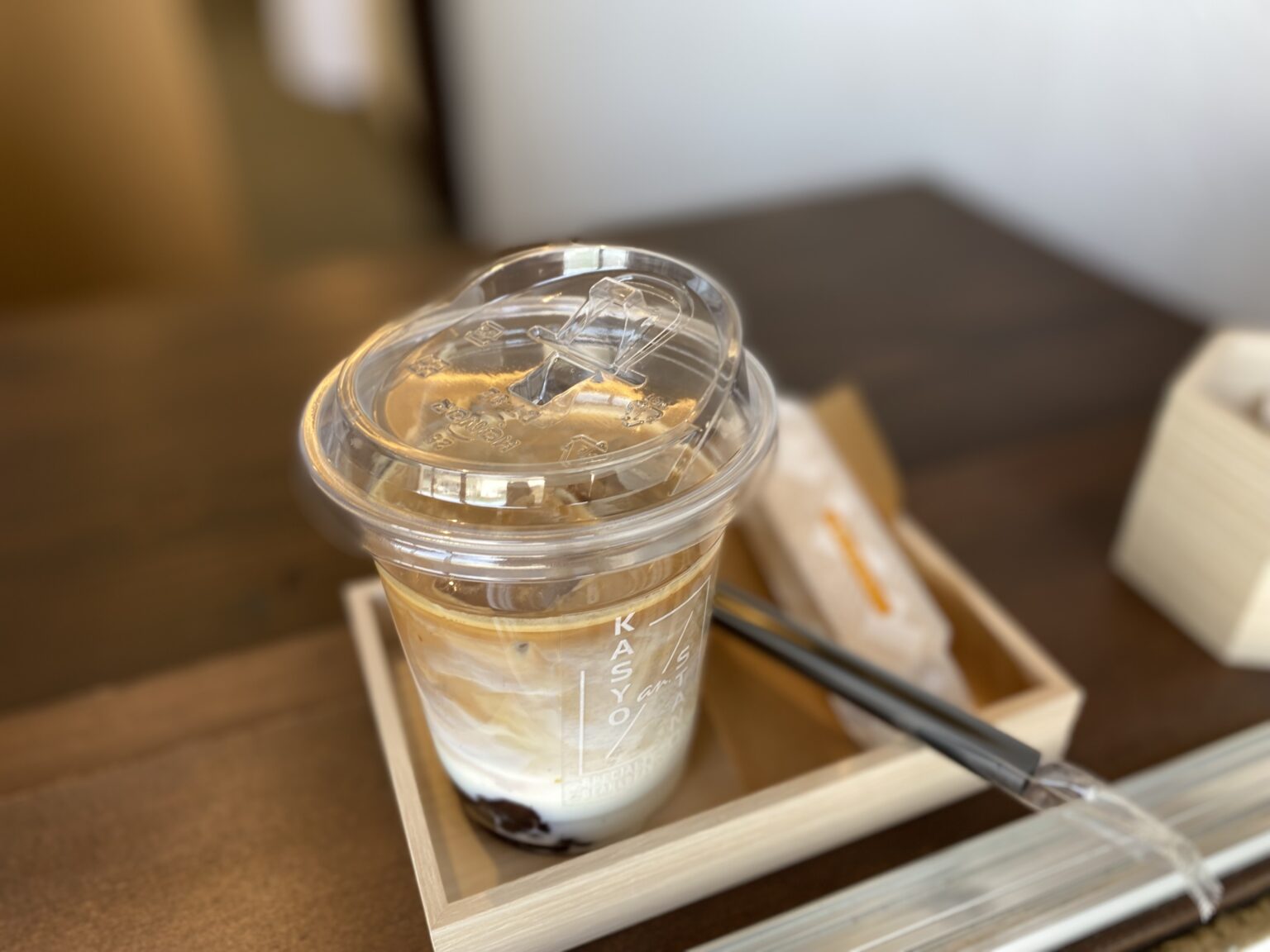 【岡山市中区】今在家に和菓子店、本気のあんコーヒーが飲める「KASYO an. STAND」できてる